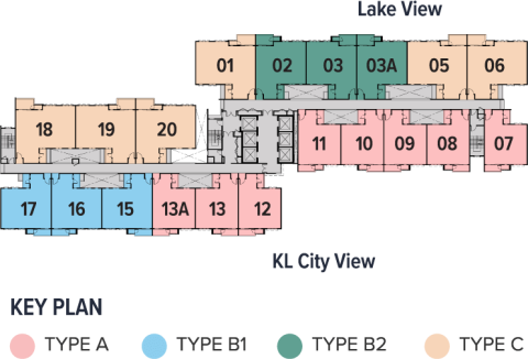 Floor Plans – Type B2 - M Zenya Metropolitan Park, Kepong | by Mah Sing